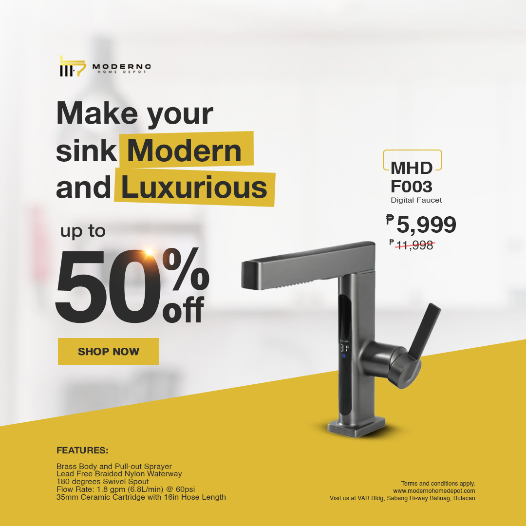 MHD-F003 (Digital Faucet) – Moderno Home Depot