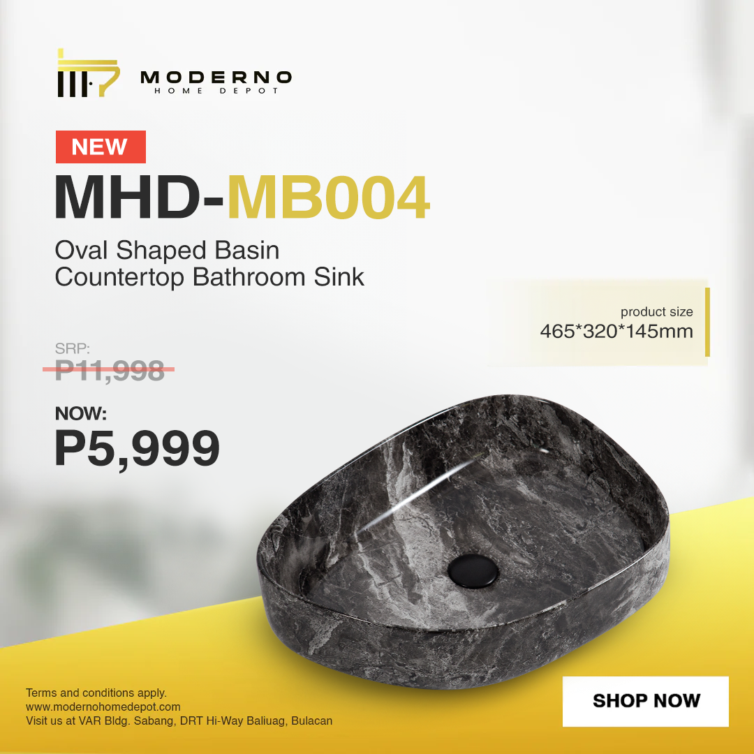 MHD-MB004 (Modern Bathroom Sink - Marble) – Moderno Home Depot