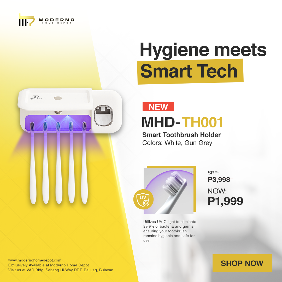 MHD-TH001 (Smart Toothbrush Holder) – Moderno Home Depot